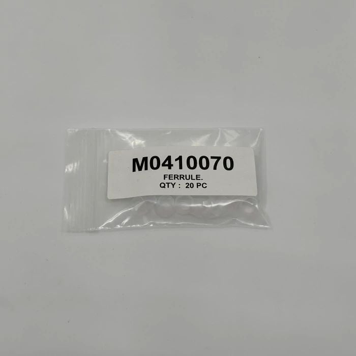 Product: PFA Teflon Ferrules, Pkg. 20
