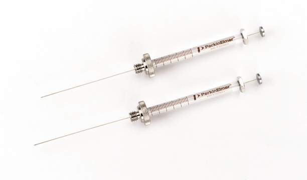 Product: AutoSystem Autosampler Syringe, Plunger Type: Metal Plunger in ...