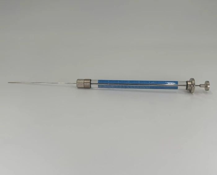 Product: GC Ultramicro Volume Syringe: Capacity 5.0 µL, Needle Gauge 23 ...