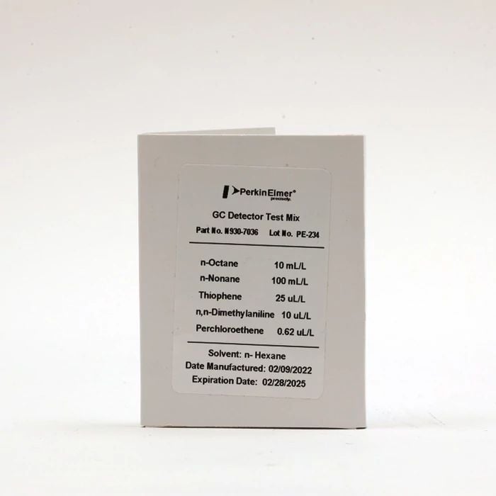 Product: Test Mix-GC Det Evaluation