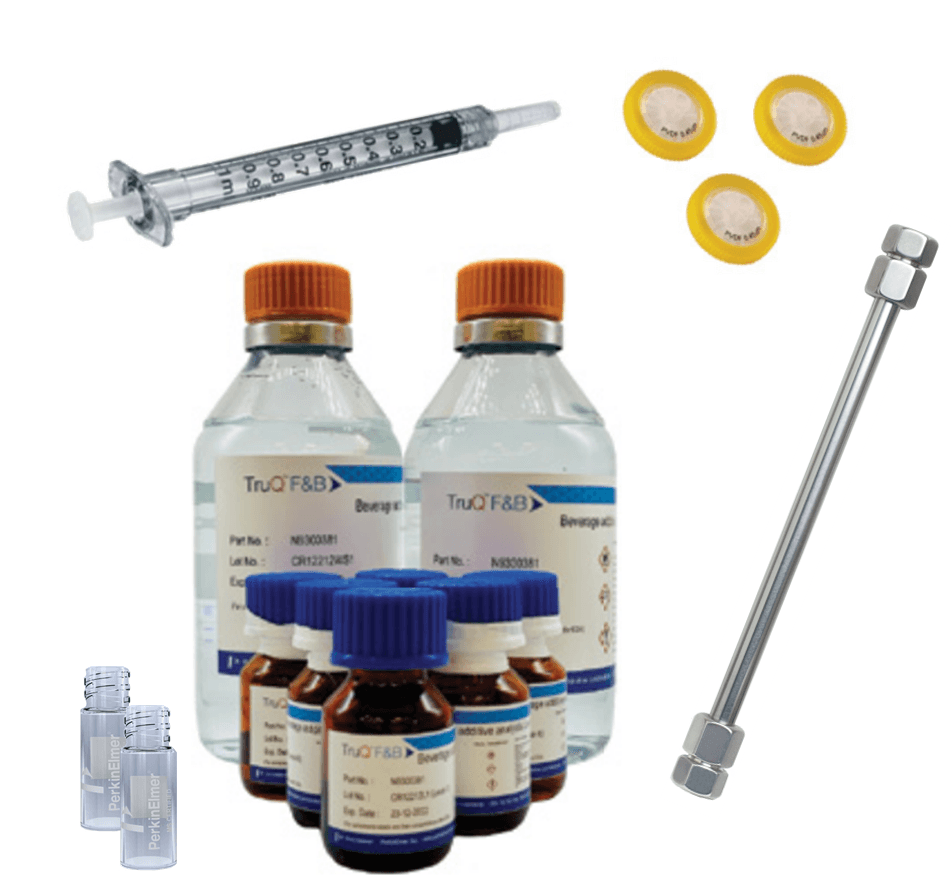Product: Soft Drink Additives Analysis Consumables Kit